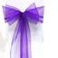 10PCS Organza Sashes Chair Cover Bow Sash WIDER FULLER BOWS Wedding ...