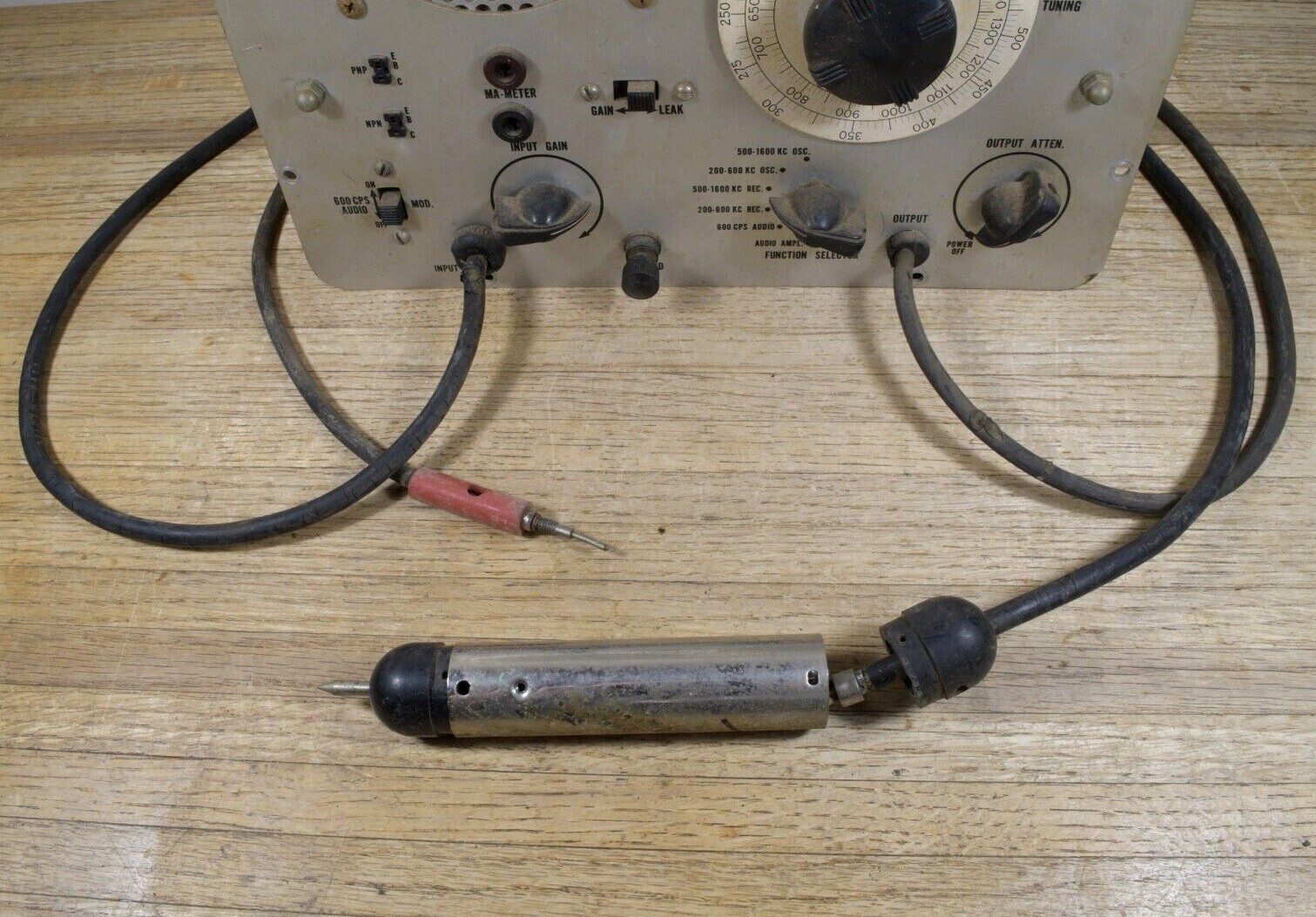 RARE HICKOK Model 810 Transistor Radio Tester Tube Unit UNTESTED | eBay