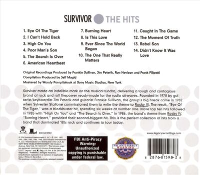 SURVIVOR - THE BEST OF SURVIVOR NEW CD | eBay