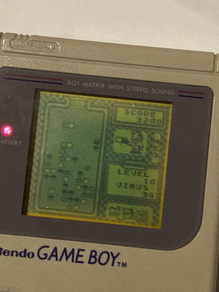 Original Gray Game Boy Console DMG-01 working Gameboy Japan import US ...