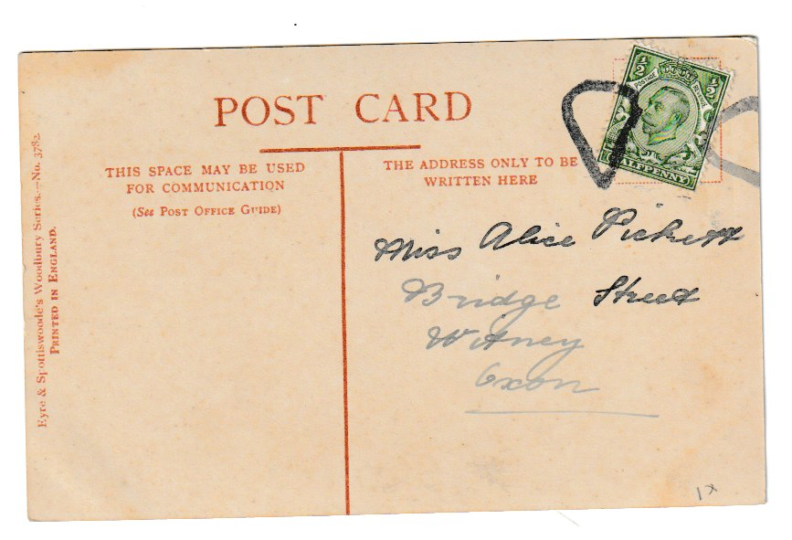 SOUTHSEA PORTSMOUTH HAMPSHIRE POSTCARD WOODBURY SERIES 3782 EYRE ...