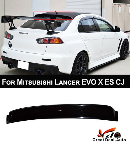 Fits Mitsubishi Lancer CJ ES CF Ralliart (07-17) Rear Roof Visor ...
