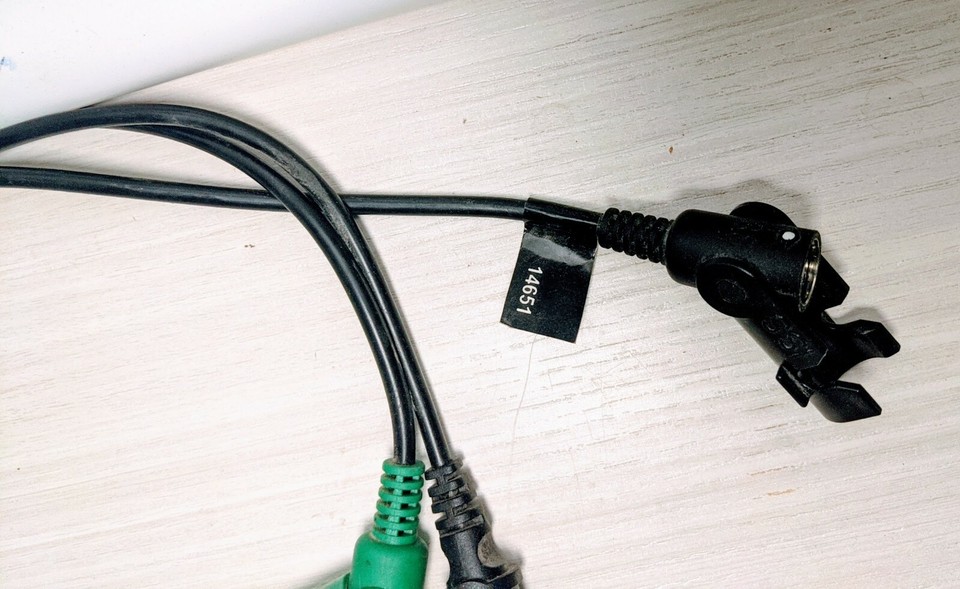 Genuine La Z boy Power Recliner GREEN Motors CABLE Remote Cord Wire ...