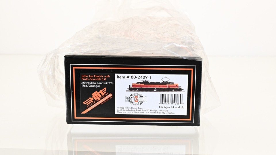 MTH Little Joe Electric Locomotive Milwaukee Road E20 DCC w/Sound HO ...