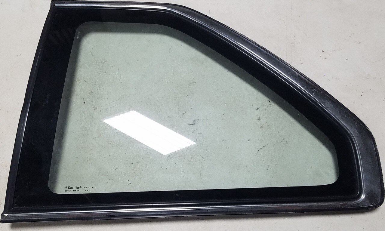 1984-1992 Lincoln Mark VII Rear Quarter Glass LH Driver Side | eBay