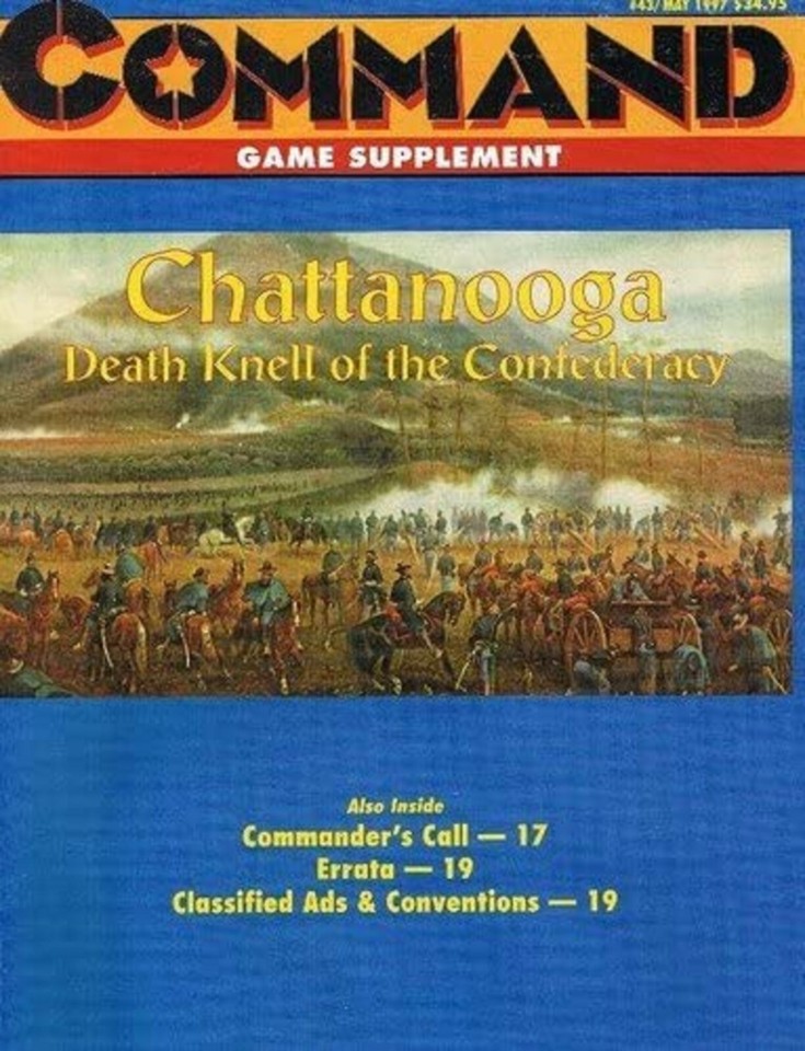 Command Magazine Issue #43 Defeat in the Philippines w/ Chattanooga c1 ...