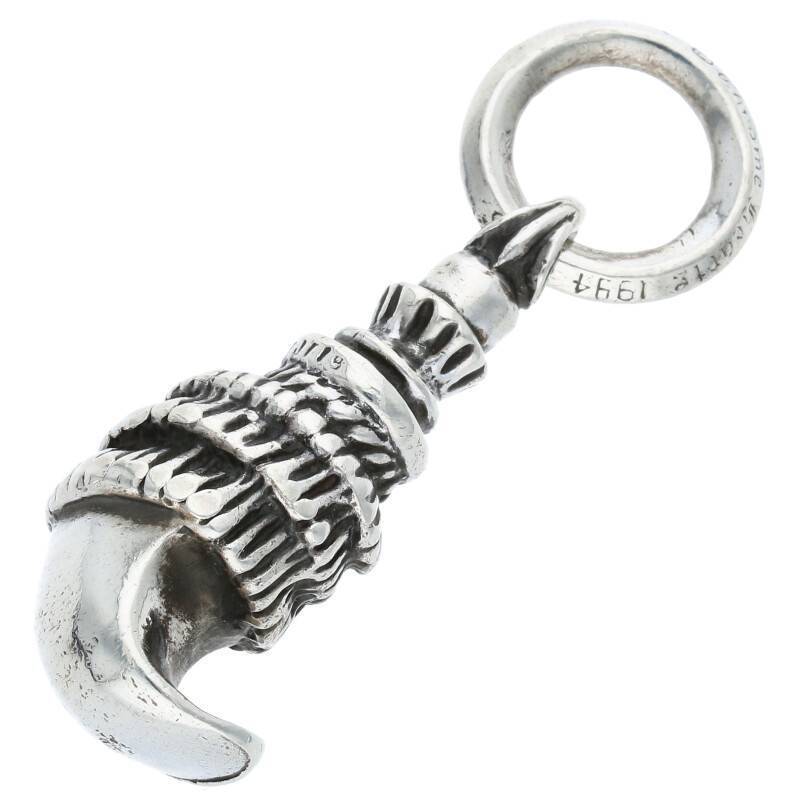 Chrome Hearts CROW Crow Pendant Silver Necklace Top Used GZ11 | eBay