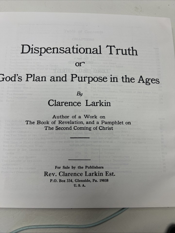 The Greatest Book on Dispensational Truth in the World by Clarence ...