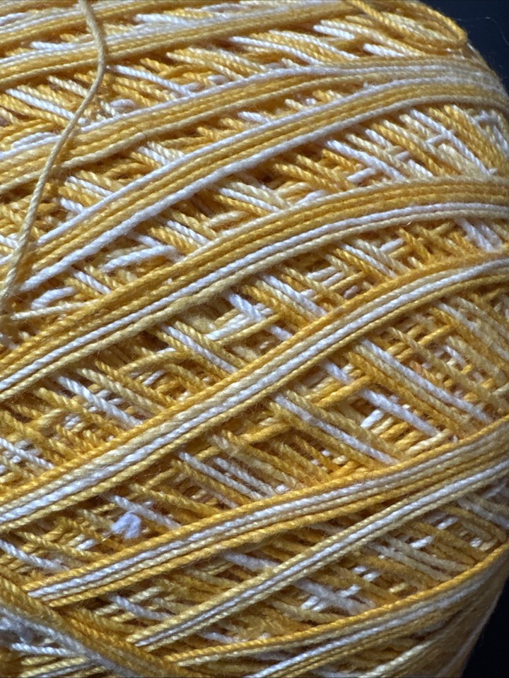 Lot Of 5 Crochet Thread Mercerized Cotton Variegated Size 10/5 ...
