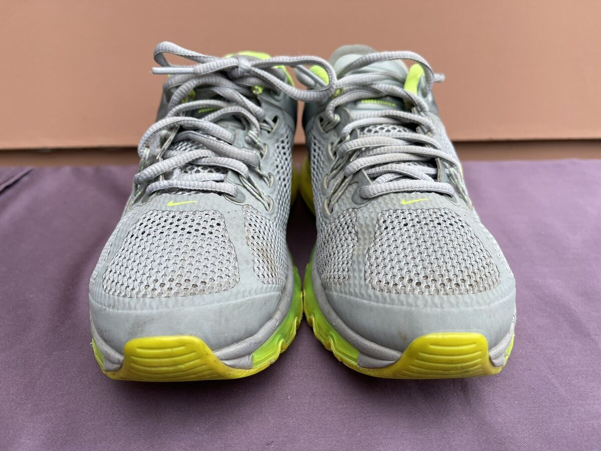 RARE EUC Nike Air Max + 2013 Women US 7.5 Gray Neon Running RARE EUC Nike Air Max + 2013 Women US 7.5 Gray Neon Running