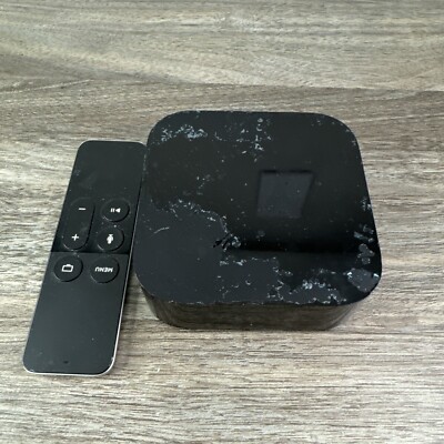 Apple TV Set 4K Model A1842 HD Media streamer W Remote And HDMI | eBay