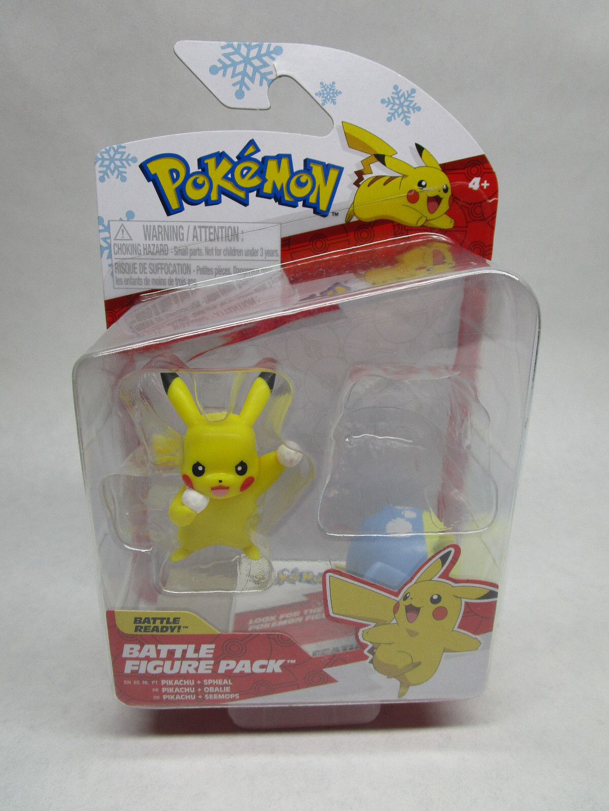 Pokemon Battle Figure Pack Pikachu And Spheal, NIP