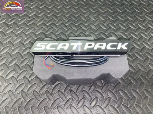 White LED Light Front Grille Emblem Badge for Dodge Scatpack 392 | eBay