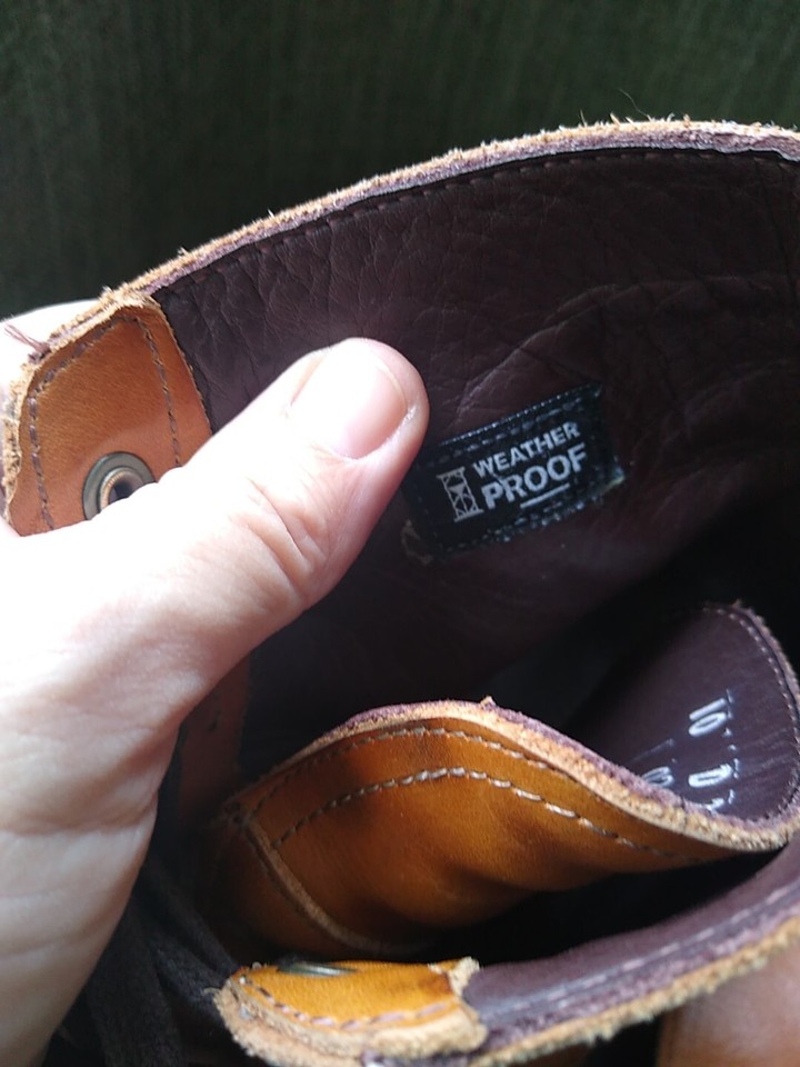 Allen Edmonds "ALPINE " Lace-Up Cap-Toe Boots WEATHERPROOF 10D | eBay