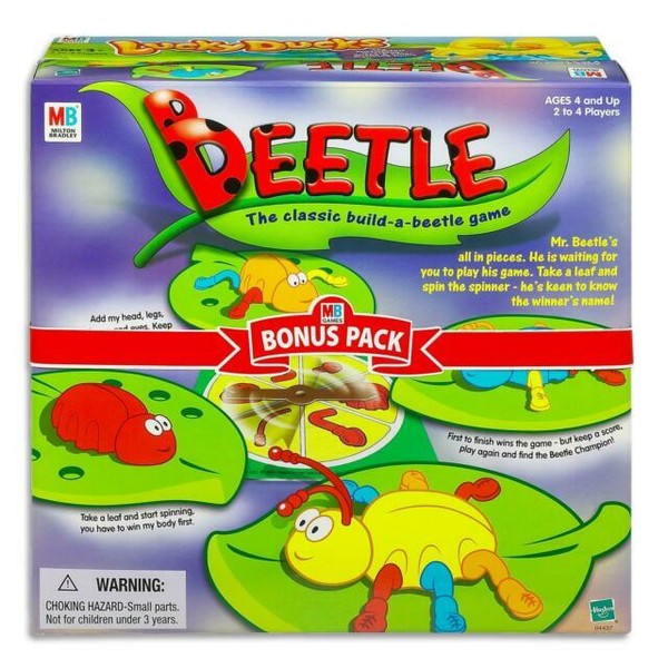 Hasbro The Classic Build-A-Beetle Board Game - 04437 for sale online | eBay