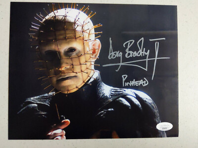 DOUG BRADLEY Signed Hellraiser Pinhead 8x10 Photo Horror Autograph BAS ...