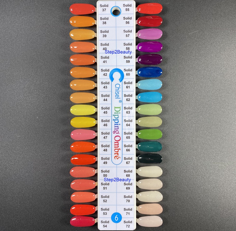 Chisel Nail Art 2 in 1 Acrylic & Dipping Powder 2 Oz - Neon 6 | eBay