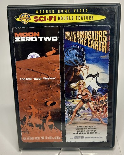 Moon Zero Two When Dinosaurs Ruled The Earth 1969 DVD Warner Brothers ...