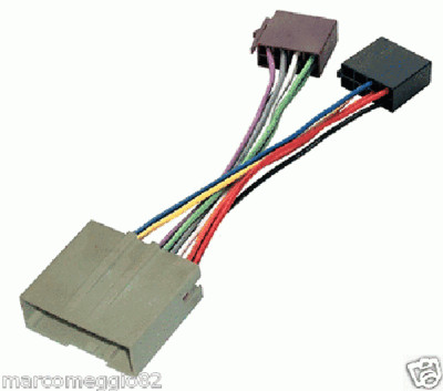 Car Radio Cable with ISO Connector for Ford/Land Rover | eBay