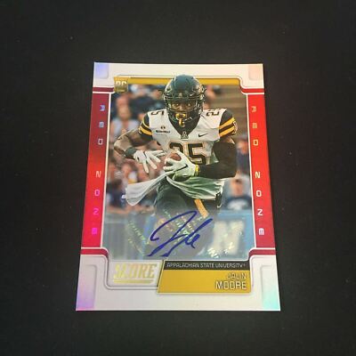 2019 Score JALIN MOORE RC Red Zone 9/20 Appalachian State University ...