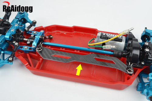 Carbon Battery Plate for Tamiya TT-02FT TT-02 Type-S TT-02D TT02RR ...