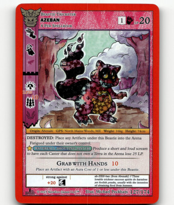 REVERSE HOLO - MetaZoo Azeban 127/174 Native: First Edition Silver | eBay