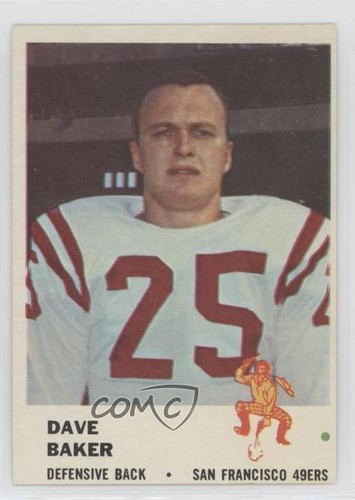 1961 Fleer Dave Baker #64 Rookie RC | eBay