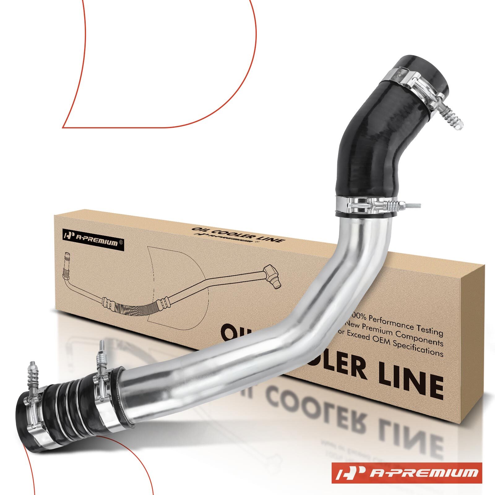 A-Premium Charge Air Cooler Line Right for Ram 2500 3500 4500 5500 13 ...