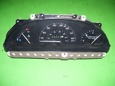 1993 Ford Tempo Speedometer Instrument Cluster 80k miles Gauges Dash | eBay