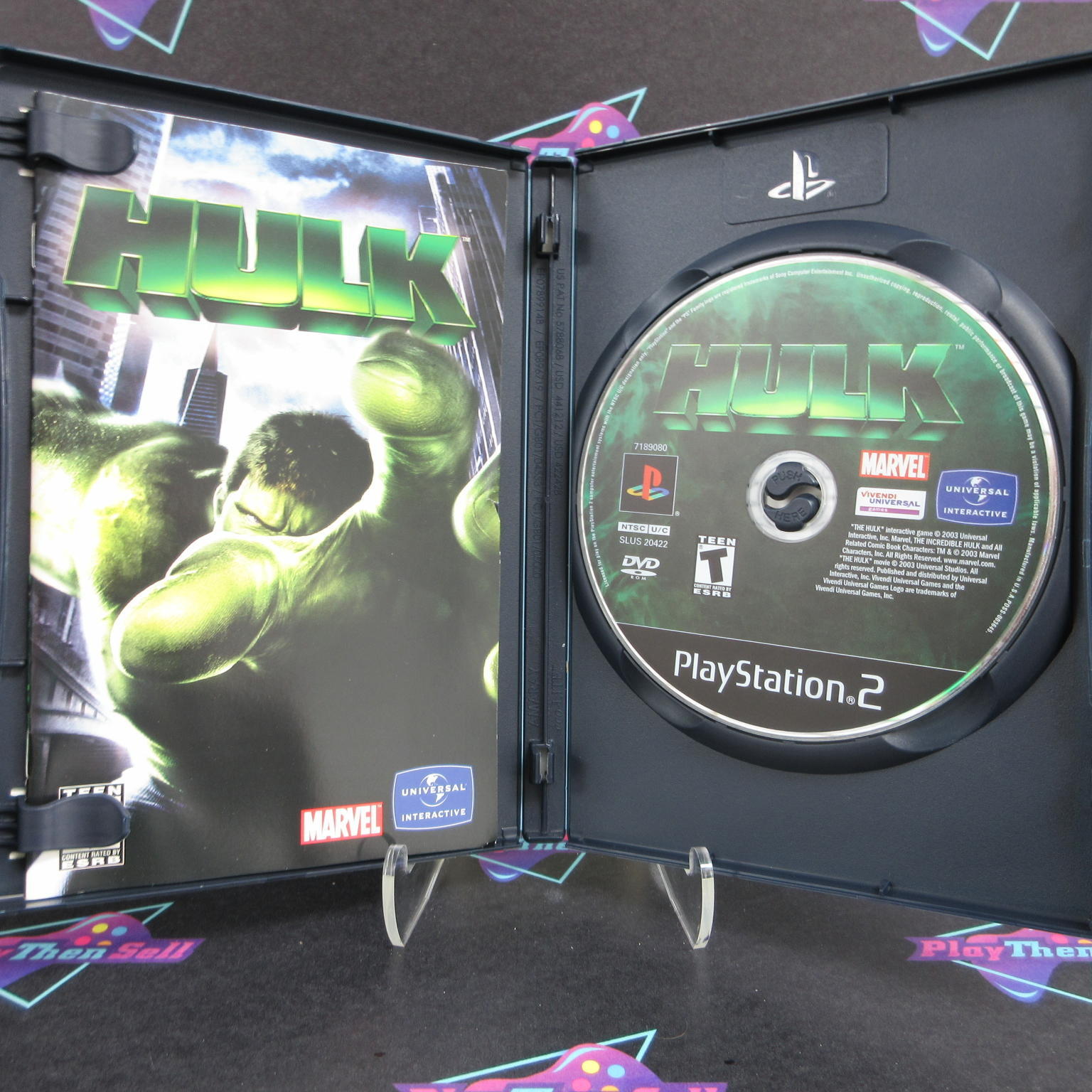 Hulk PS2 PlayStation 2 - Complete CIB 20626718905 | eBay