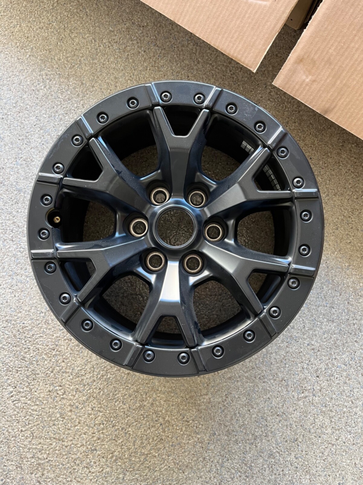 2023 Ford Raptor R F-150 Black Beadlock OEM Wheels barely used | eBay