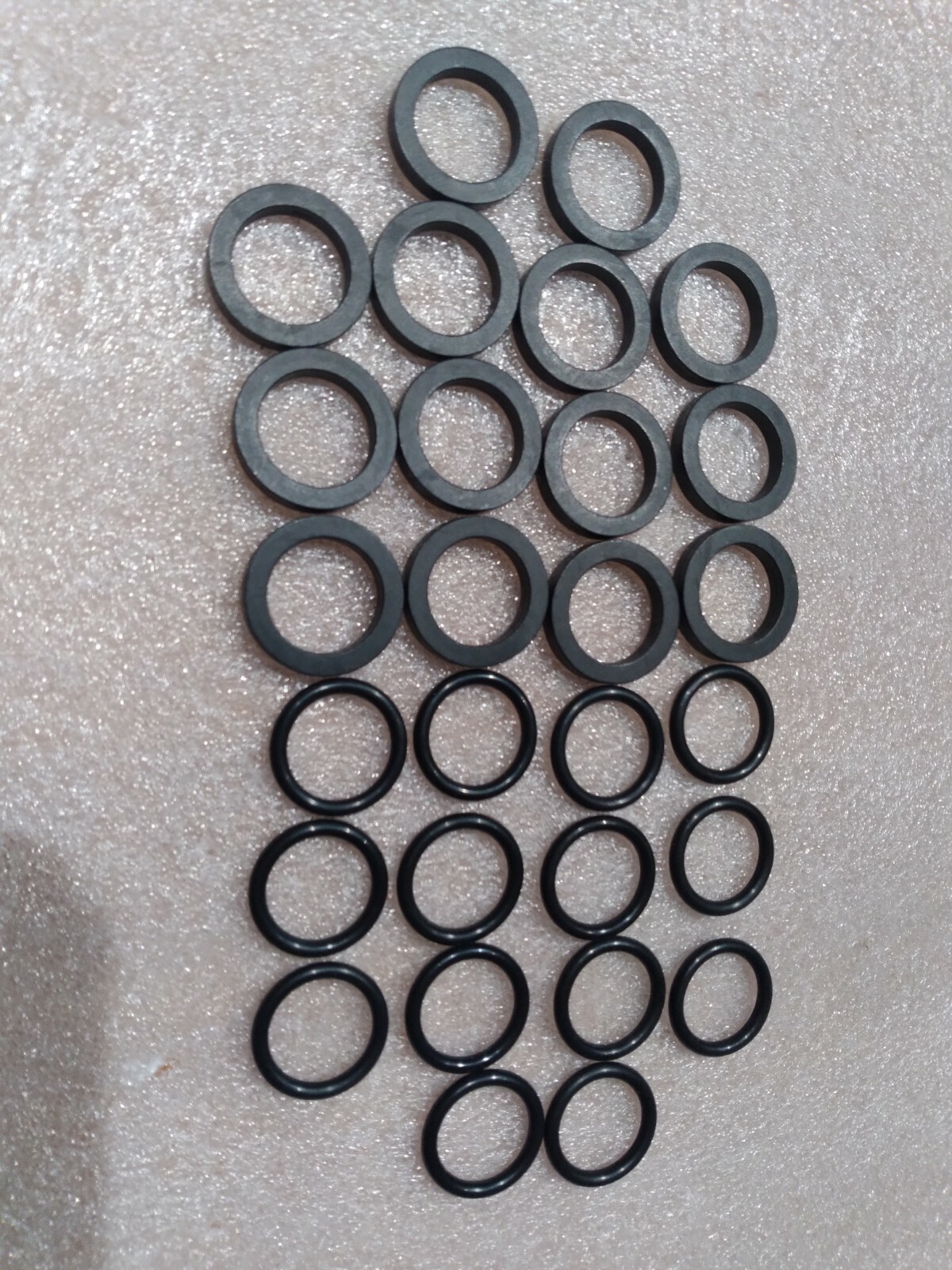 14 SEAL KIT FEMALE COUPLER PROPANE TANK FORKLIFT BUFFER REGO 7141M ...