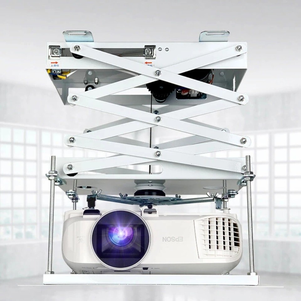 Electric Projector Lift Ceiling Mount Projector Remote Control ...