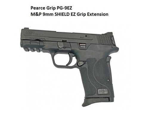 Pearce Grip - PG-9EZ fits Smith and Wesson / S&W M&P 9mm SHIELD EZ ...