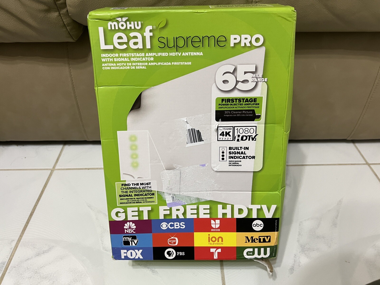 Mohu Leaf Supreme Pro Indoor TV Antenna - MH-110160 for sale online | eBay