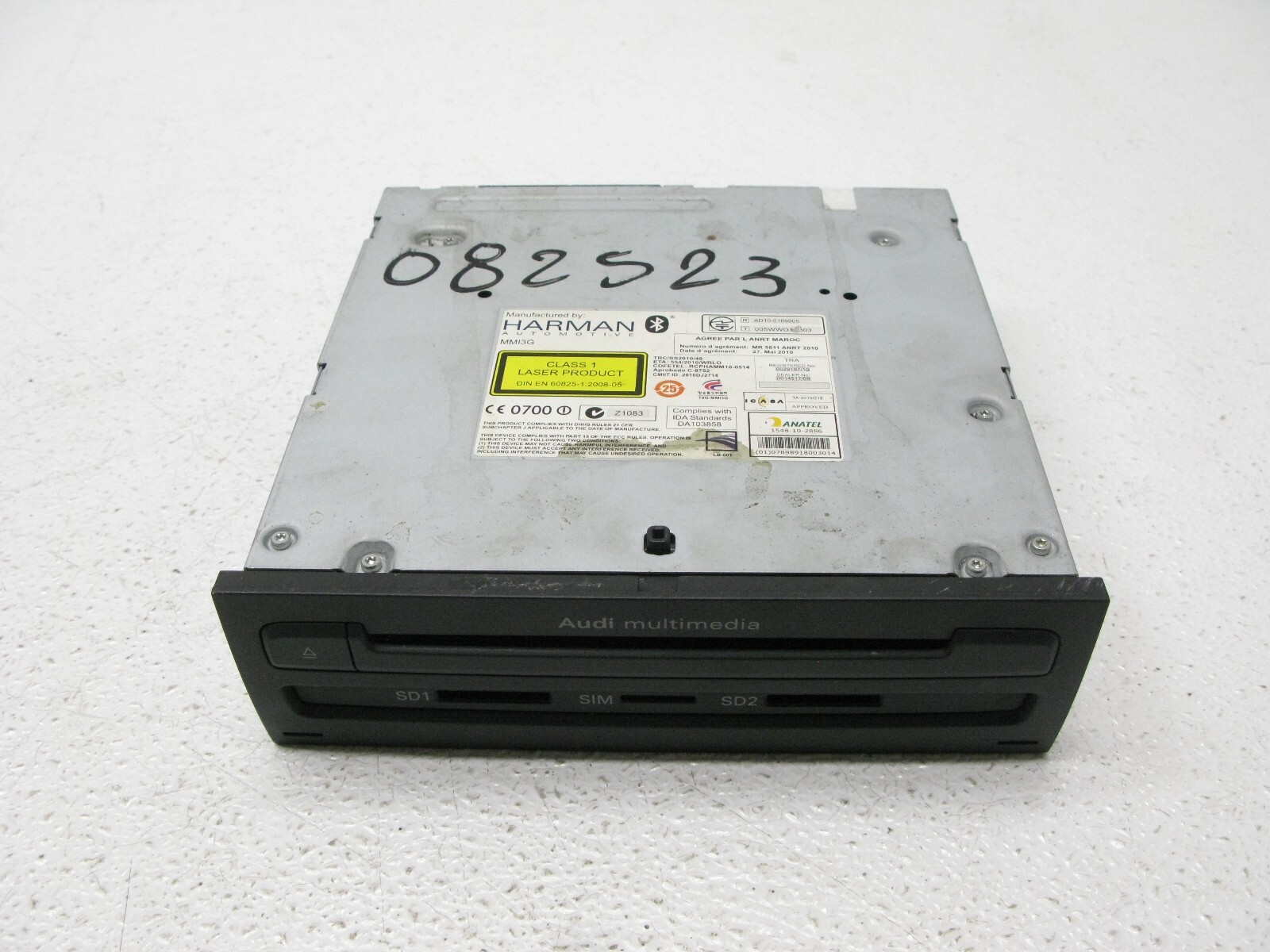 11-16 AUDI D4 A8 A8L S8 AUDIO RADIO MULTIMEDIA CONTROL MODULE CD SD OEM ...