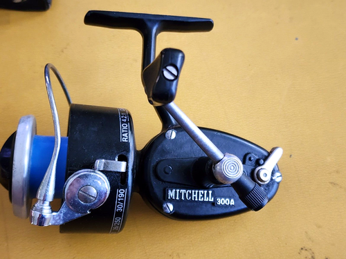 Vintage Mitchell Spinning Reel Model 300a Fishing Reel | eBay