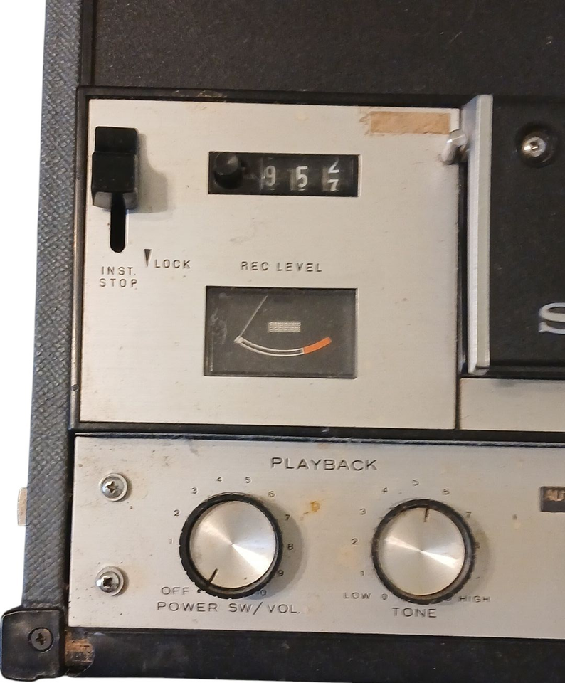 Sony TC-105A Sony-o-Matic Portable Reel-to-Reel Tapecorder Tape ...