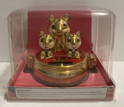Solar powered Dancing Gold 3 Tigers family figurine Bobble Toy | eBay