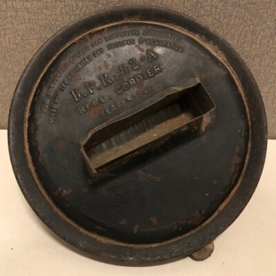 Vintage WW2 Blackout Headlight René Cordier Yerres S&L DPR 52-A | eBay