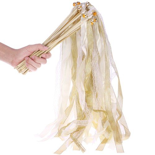 20PCS Silk Lace Streamer Fairy Wands Parties Activities Wedding | eBay