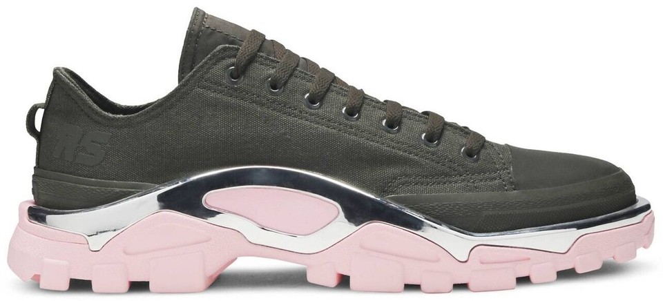 Raf Simons x adidas Detroit Runner Olive for Sale | Authenticity ...
