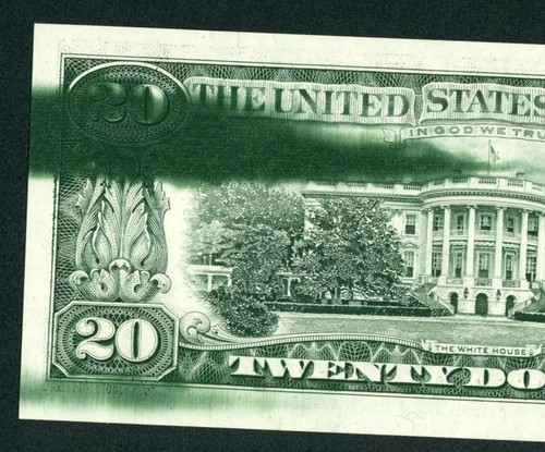 ((ERROR - INK SMEAR)) $20 1993 ((CHOICE AU)) FEDERAL RESERVE NOTE | eBay