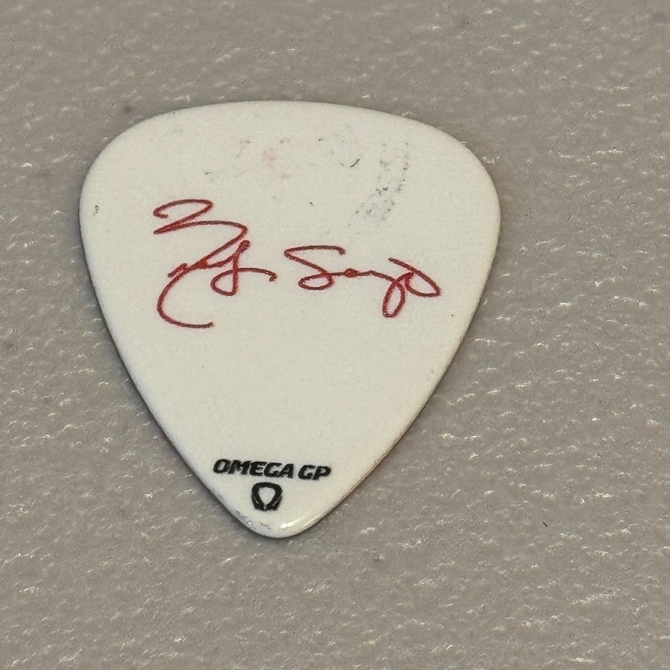 QUIET RIOT Rudy Sarzo Signature Guitar Pick 2023-2034 Concert Tour ...
