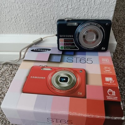 Digital Camera -Samsung ST65 14.2MP with Card , Battery and Battery ...