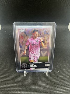 Lionel Messi Topps Chrome MLS Base Card Inter Miami | eBay