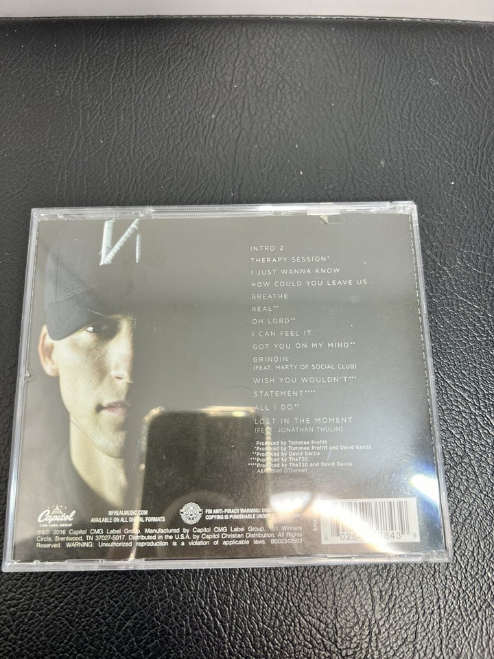 NF Therapy Session CD Signed By Nate Feuerstein Autograph Rap Album | eBay