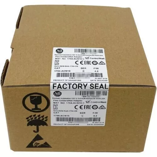 1794-ACN15 New Allen-Bradley AB Sealed Flex ControlNet Adapter ...