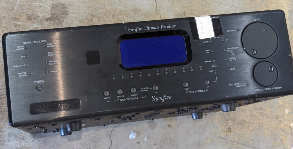 Sunfire Ultimate Receiver AVR 7.1 Amplifier 200 watts No Remote | eBay