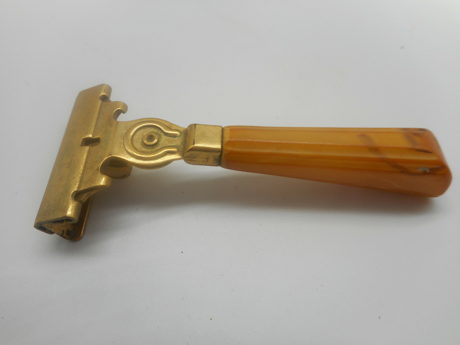 Vintage Schick Eversharp Injector Safety Razor with Amber Handle ...